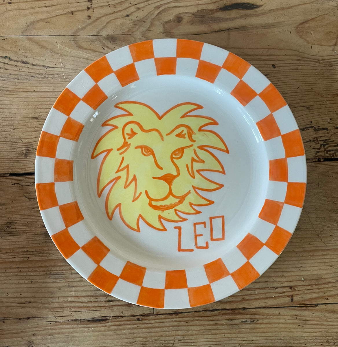 Zodiac Plate - Leo – Farly