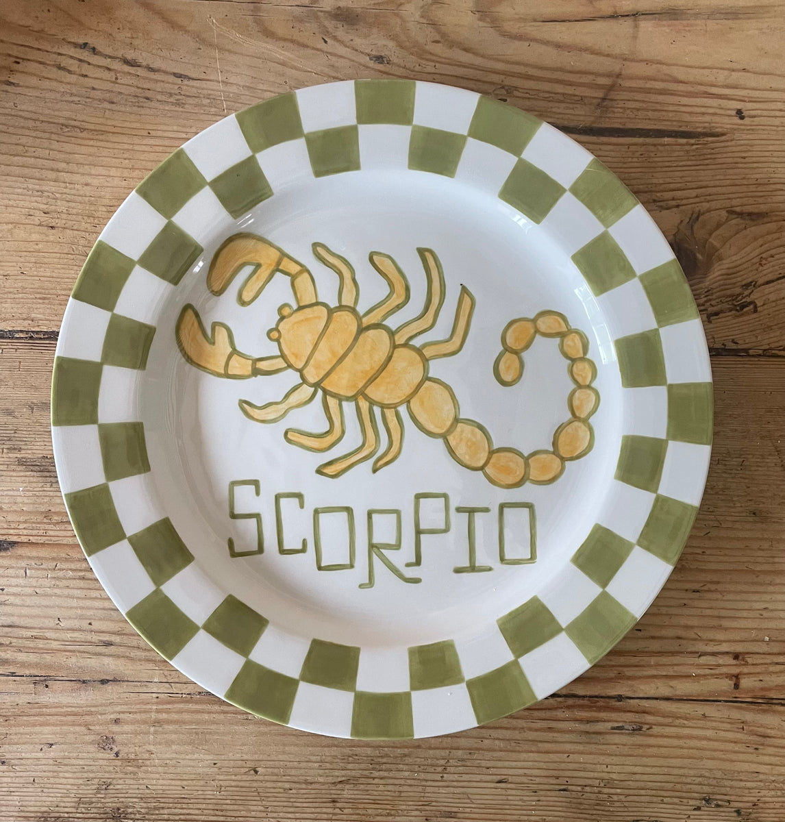 Zodiac Plate - Scorpio – Farly